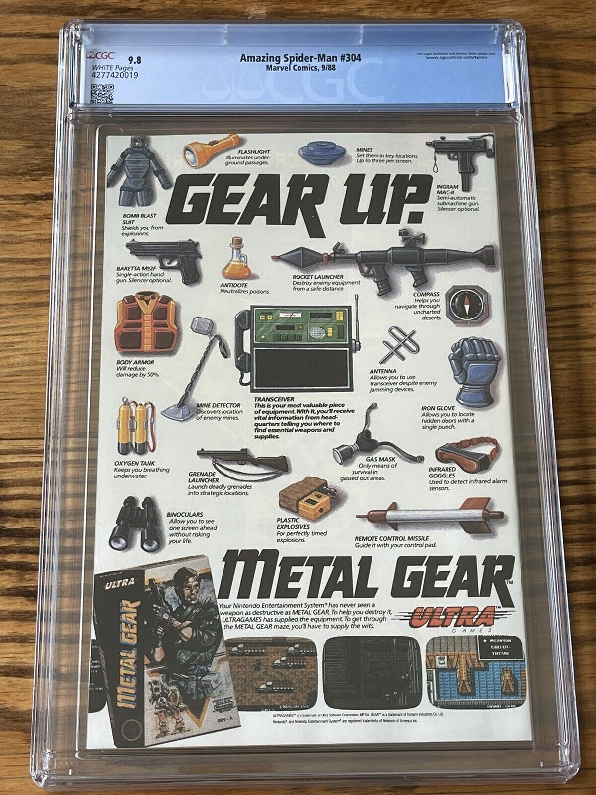 Amazing Spider-Man #304 CGC 9.8 McFarlane Cover w/Prowler & Black Fox ...