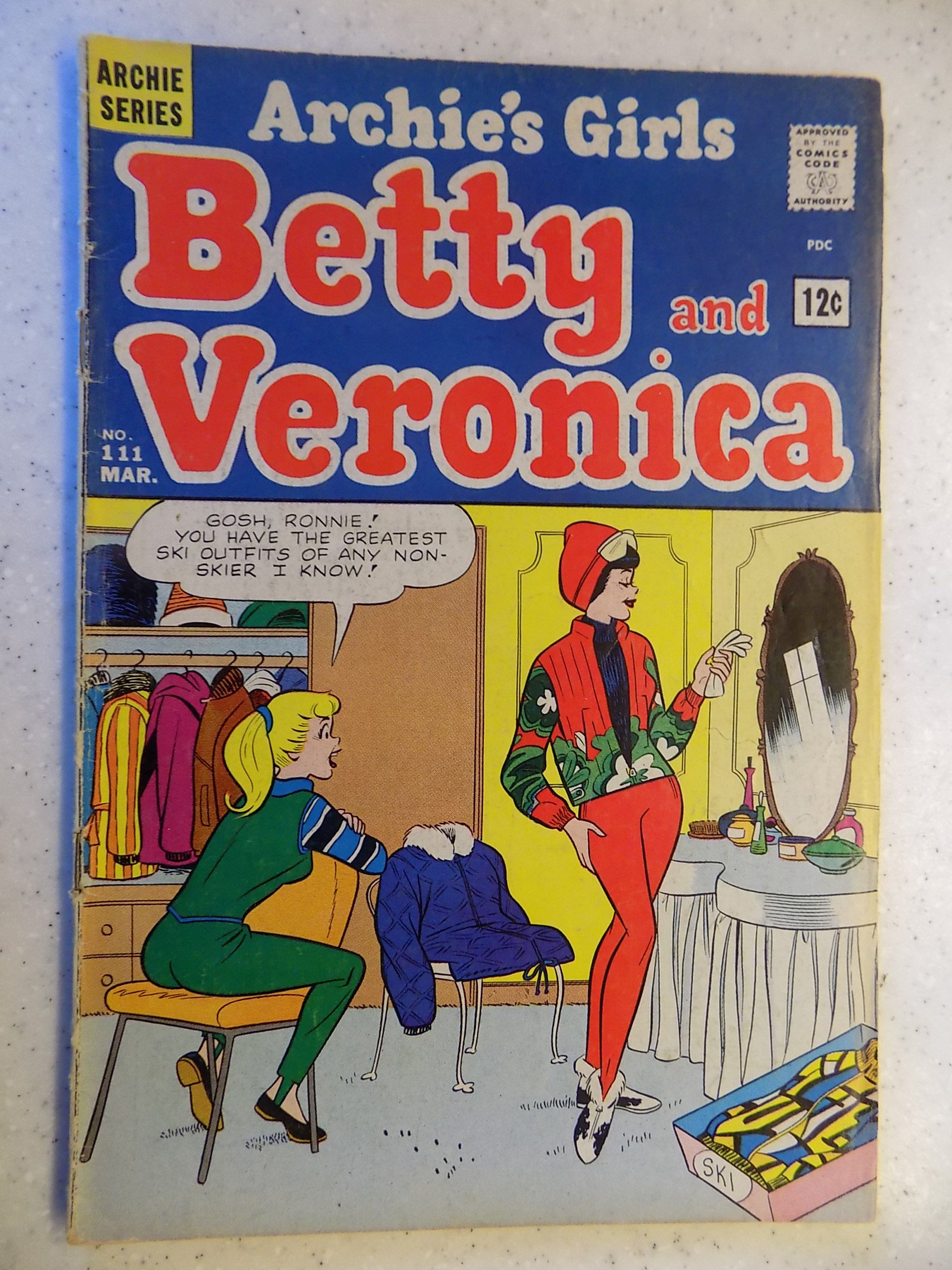 Betty and Veronica # 111 Archie Jughead Veronica Betty Riverdale ...