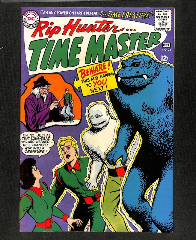 Rip Hunter... Time Master #28 | Full Runs & Sets, DC Comics, Rip Hunter ...