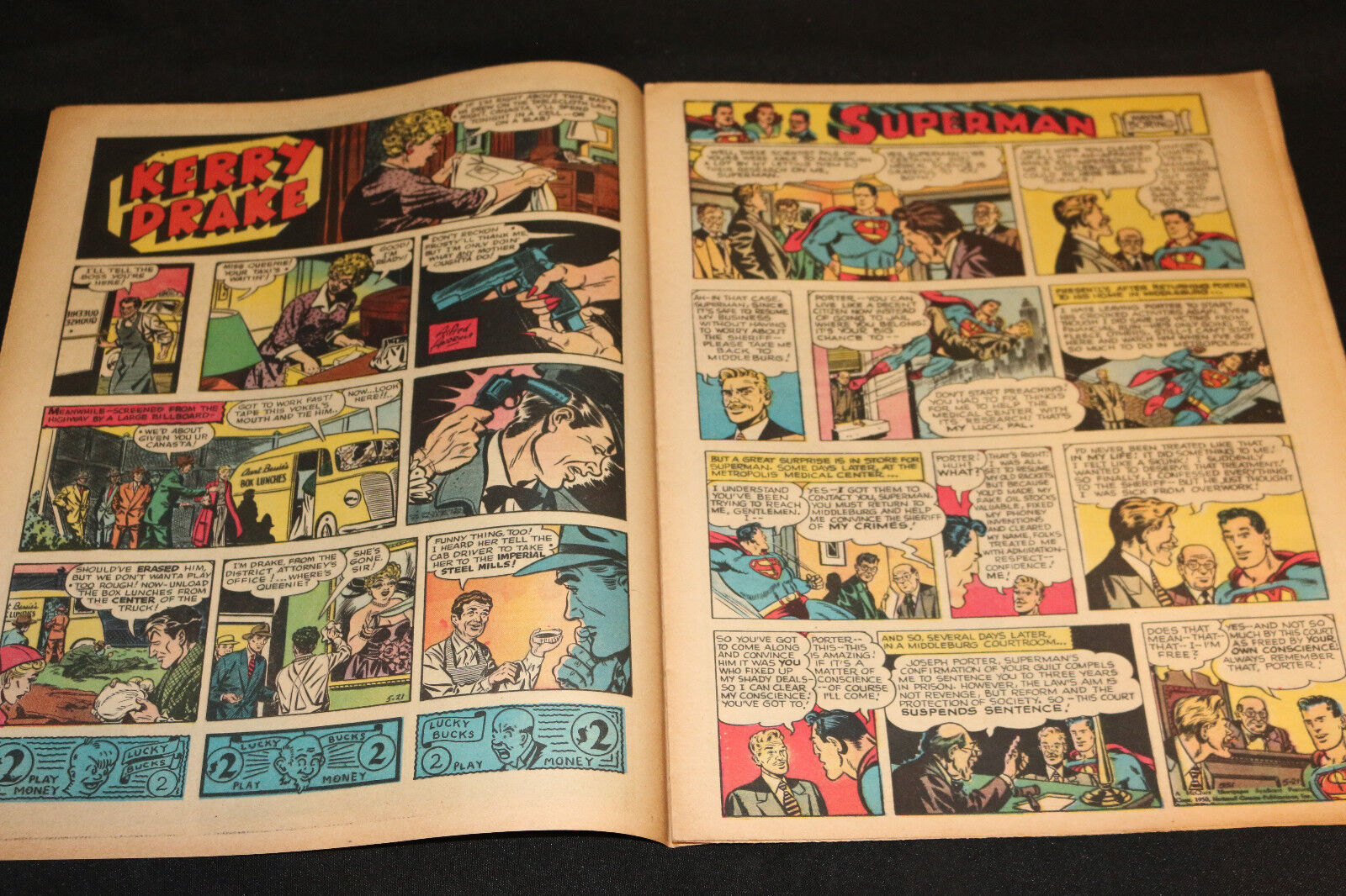 1950 Sunday Mirror Weekly Comic Section May 21st (VF) Superman Every ...