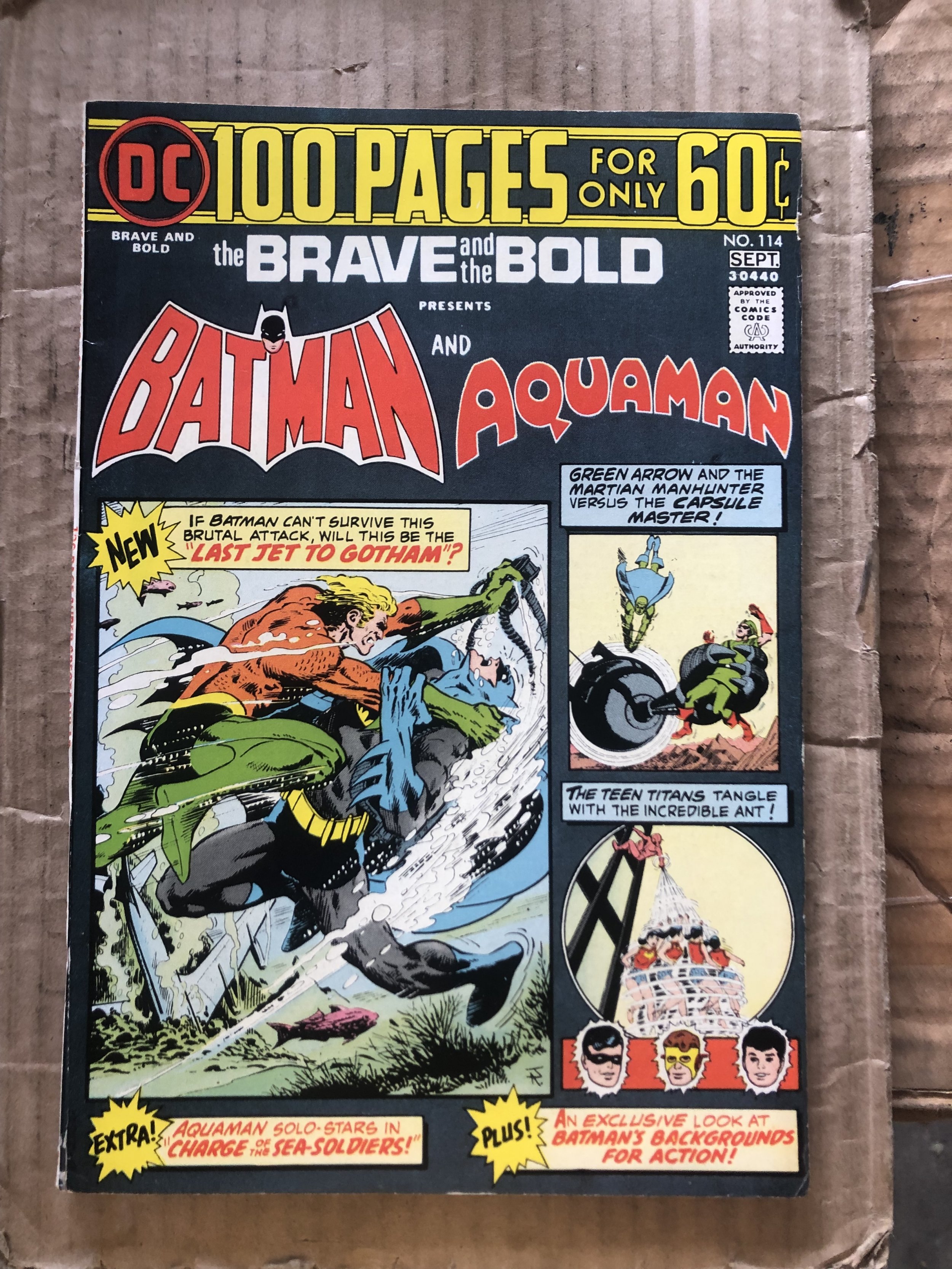 The Brave and the Bold #114 (1974) | Comic Books - Bronze Age, DC ...