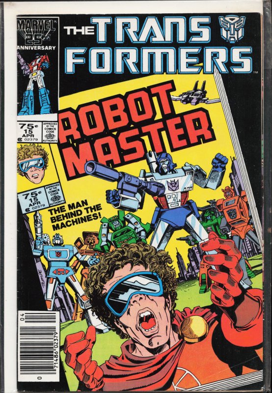 The Transformers #15 Newsstand Edition (1986) Transformers | Comic ...