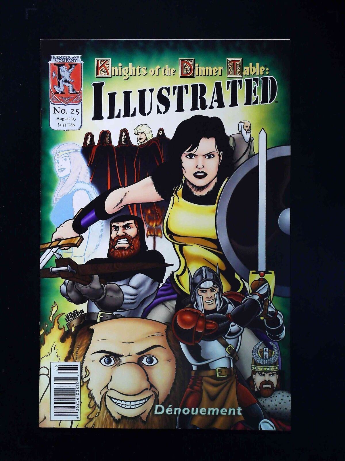 Knights Of The Dinner Table Illustrated #25 Kenzer Comics 2003 Nm ...