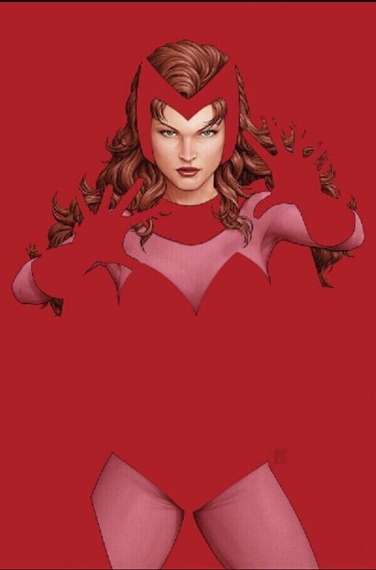 Marvel Avengers #56 John Tyler Christopher Scarlet Witch Negative Space ...