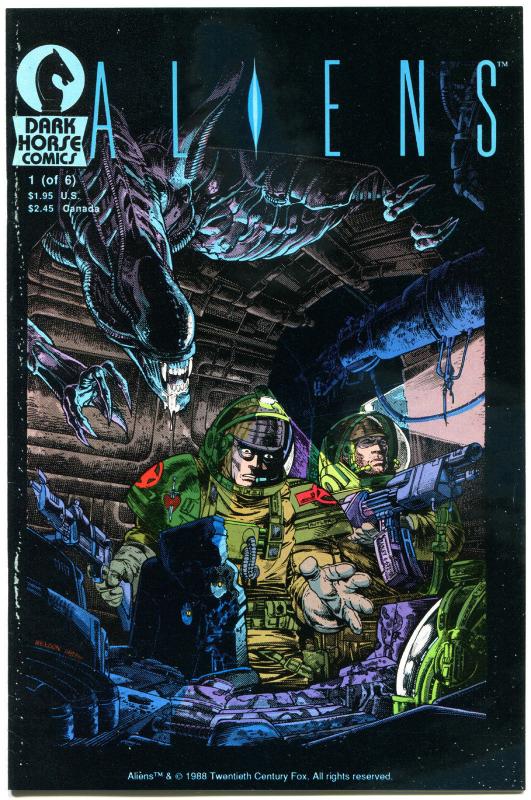 ALIENS #1 2 3 4 5 6, VF, Mark Verheiden, Mark Nelson, 1988, more Horror ...