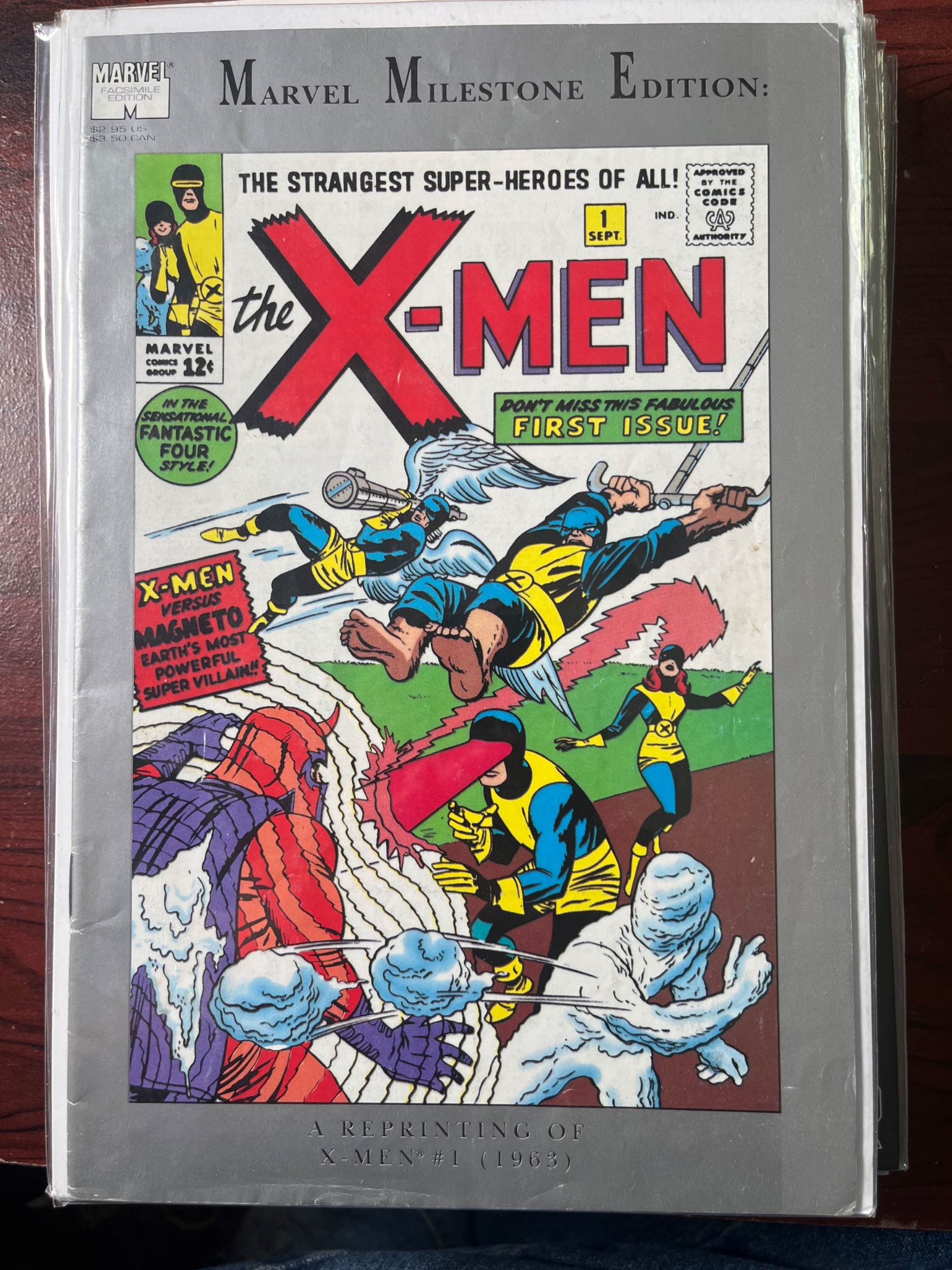 Marvel Milestone Edition: The X-Men #1 (1991) | Comic Books - Copper ...
