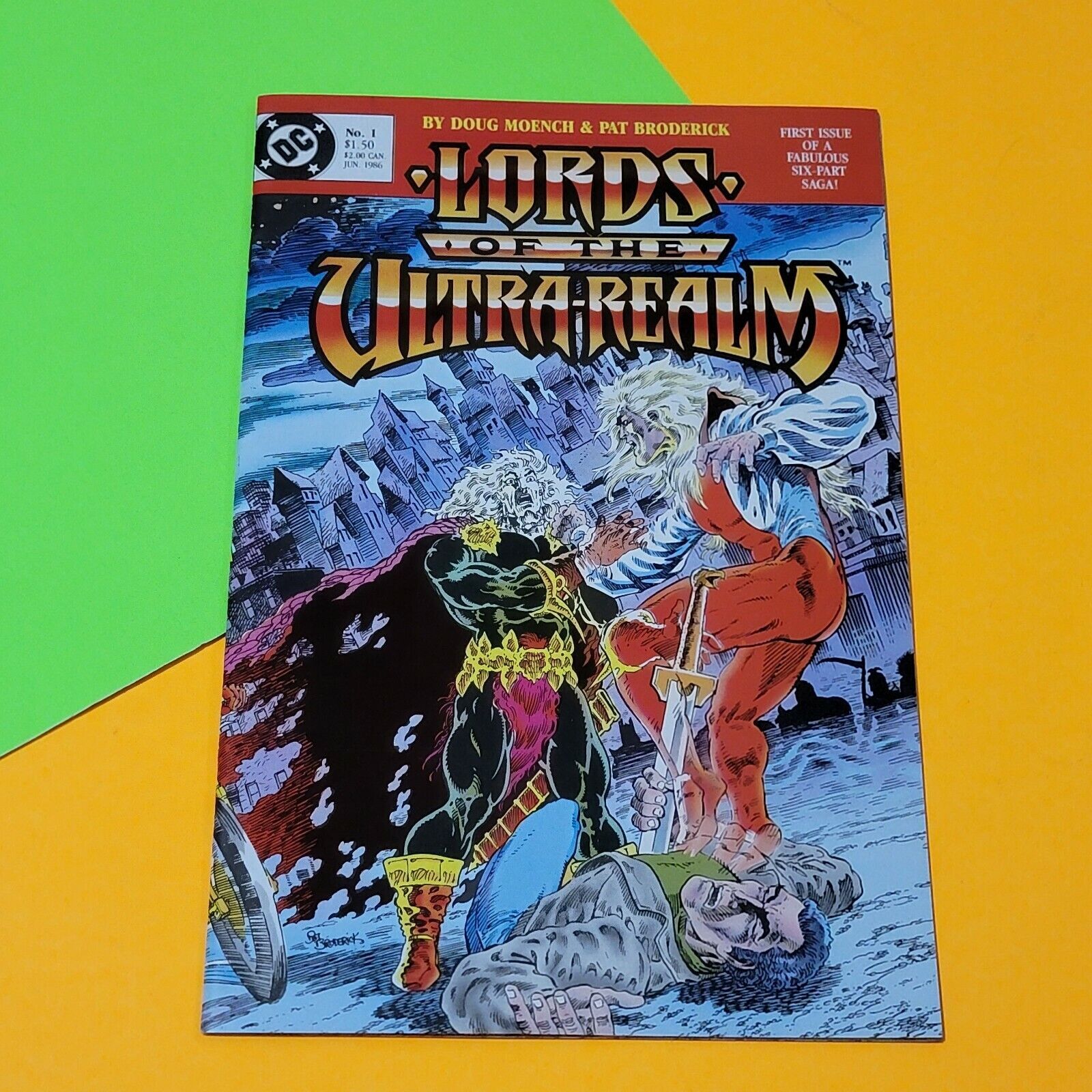 1986 fantasy series Lords of the Ultra Realm 1 2 3 4 5 6 Moench ...