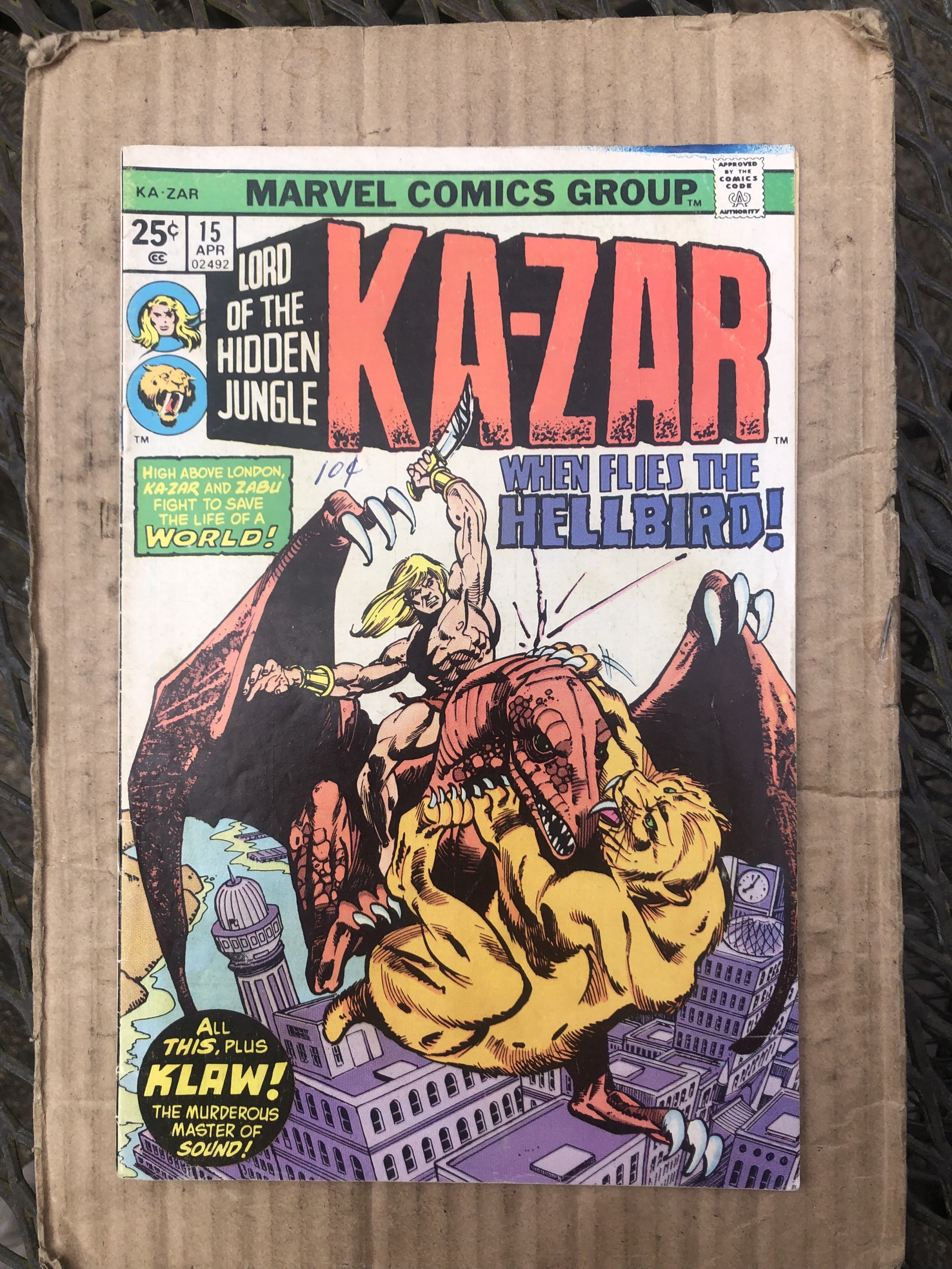 Ka-Zar #15 (1976) | Comic Books - Bronze Age, Marvel / HipComic