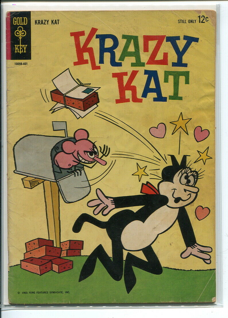 Krazy KAT Comics (1963 Gold Key) #1 G -00210 | Comic Books - Silver Age ...