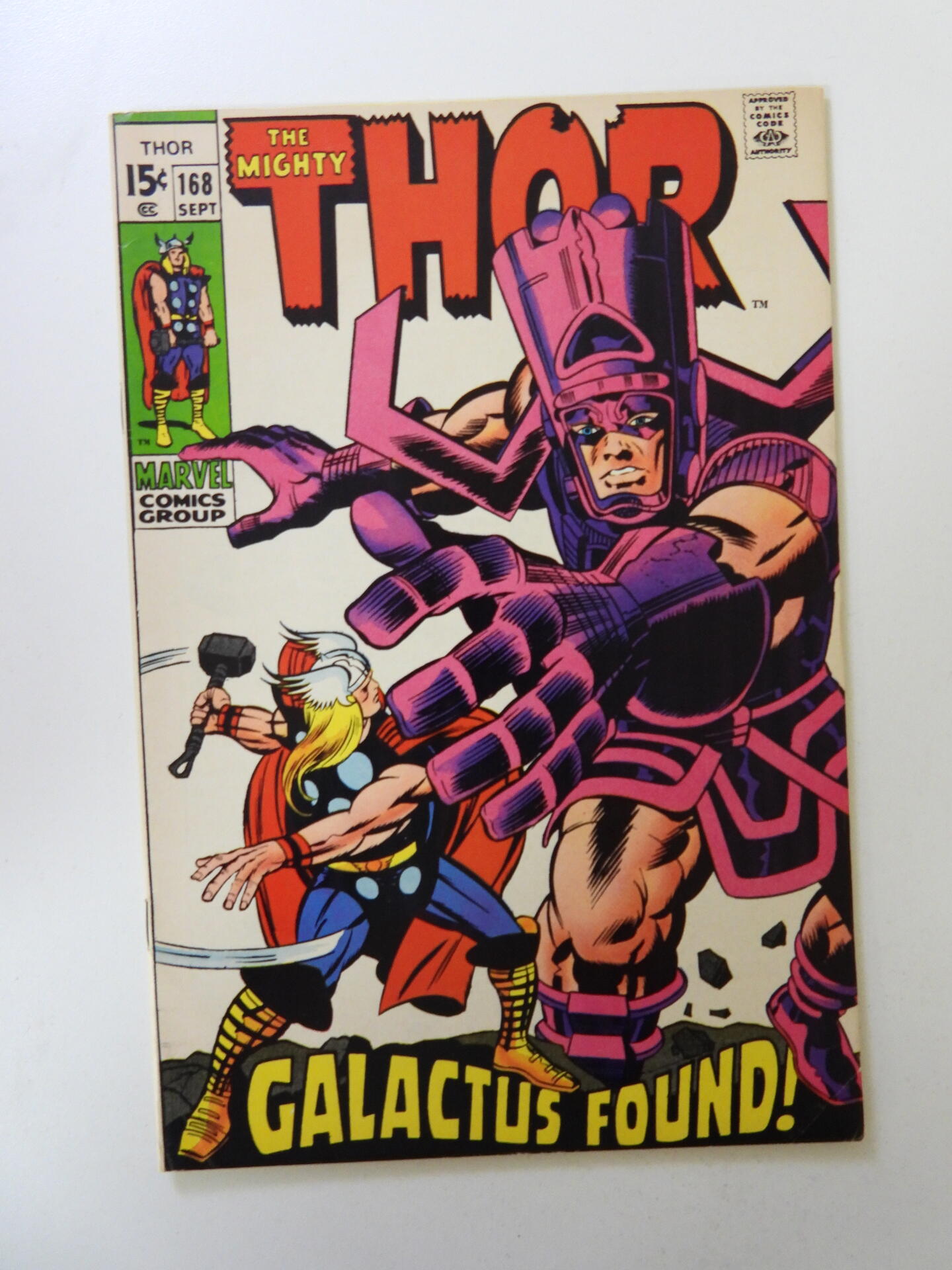 Thor #168 (1969) FN/VF condition | Comic Books - Silver Age, Marvel ...