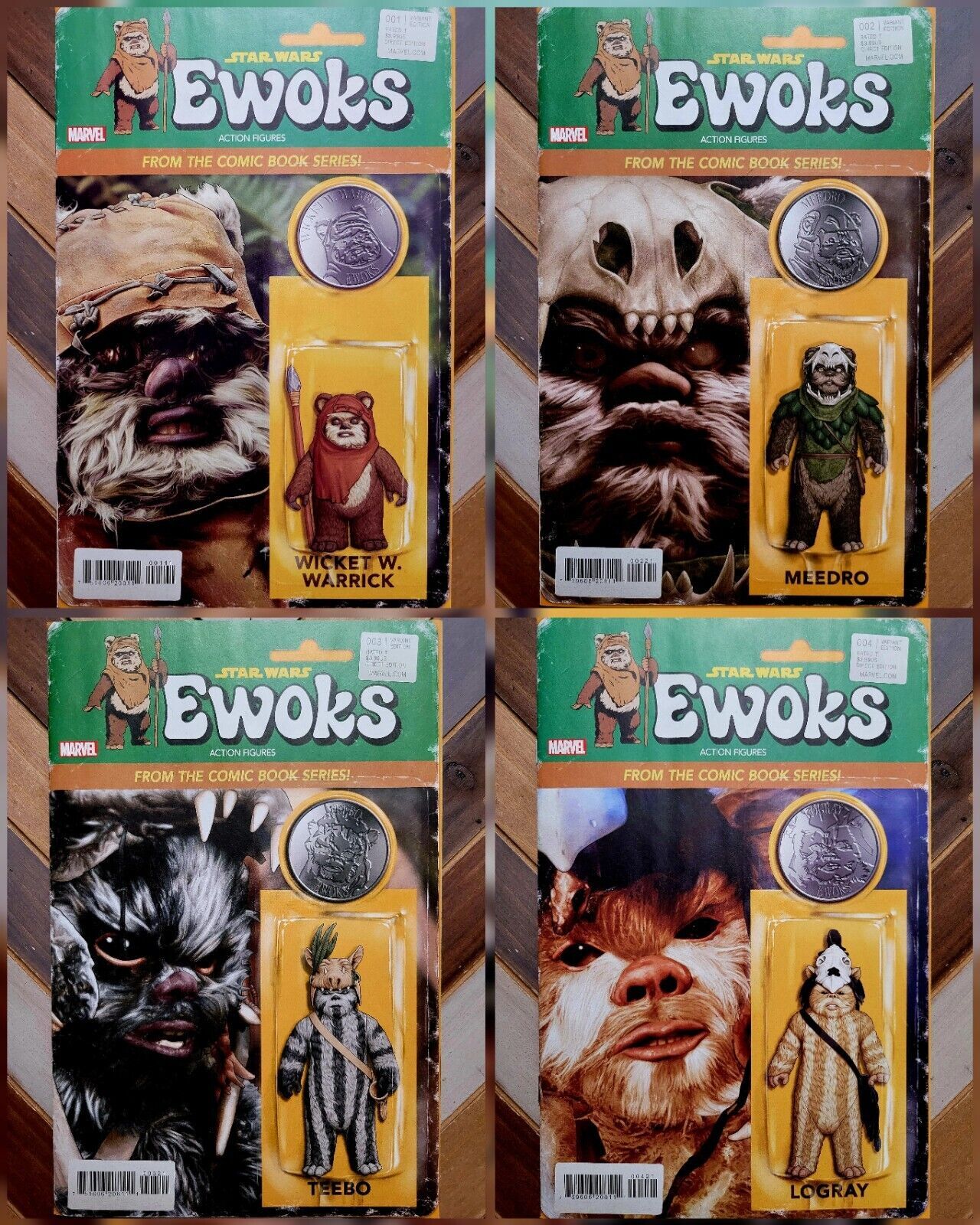 STAR WARS: EWOKS #1-4 NM (Marvel 2024) Complete Series JTC Action ...