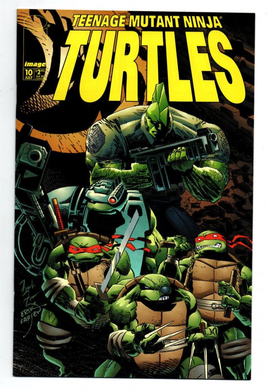 Teenage Mutant Ninja Turtles #10 - Savage Dragon - Low Print Run - 1997 ...