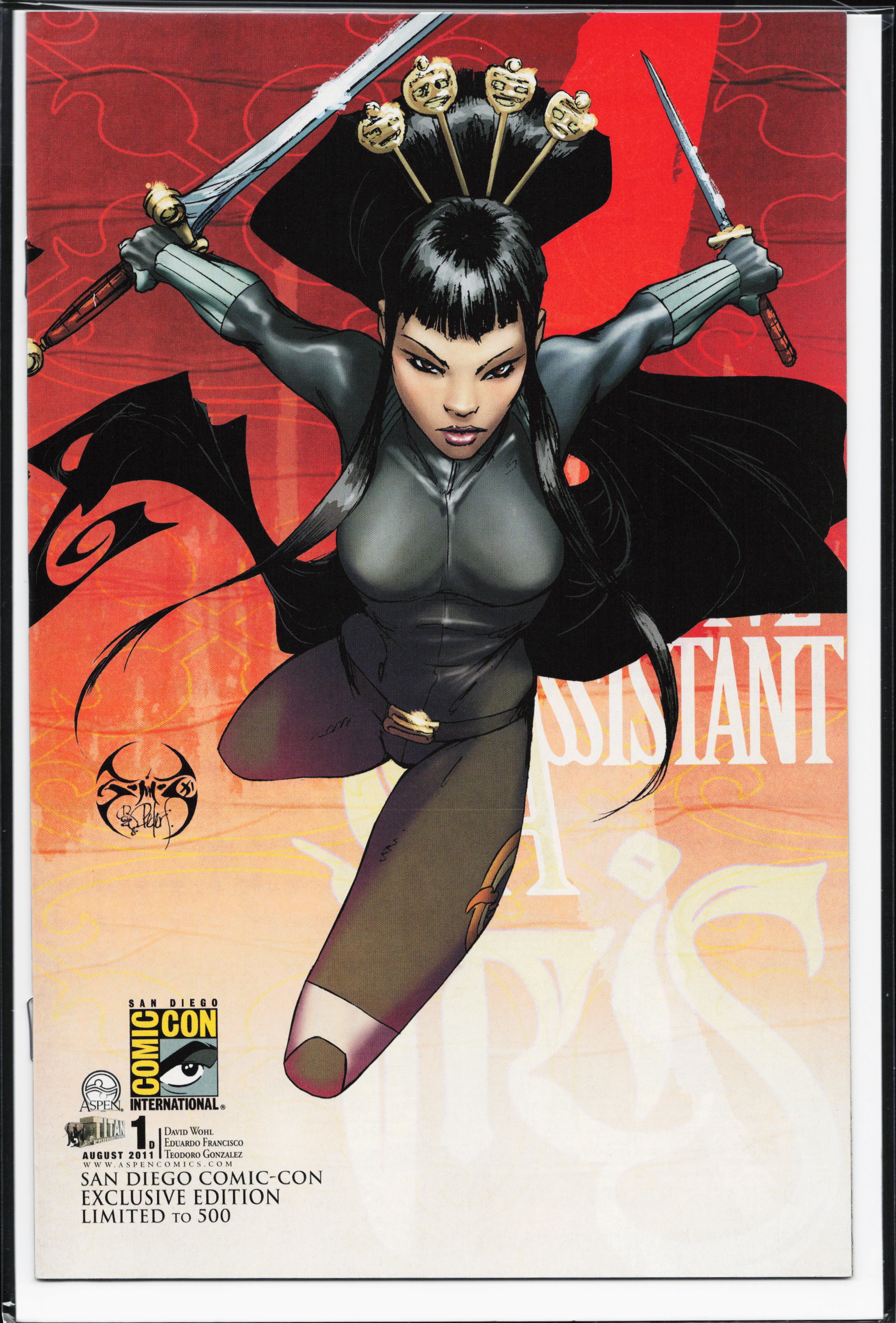 Executive Assistant Iris #1 San Diego Con Cover (2011) Executive ...