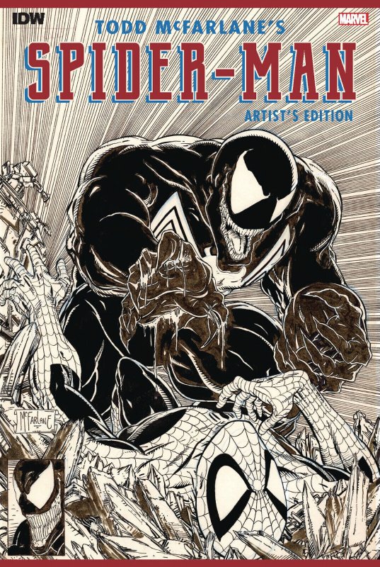 Todd McFarlane's Spider-Man Artist Edition Hardcover Marvel & IDW ...