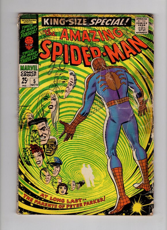 Amazing Spider-Man King Size Annual #5 Special (Marvel Comics, 1968 ...