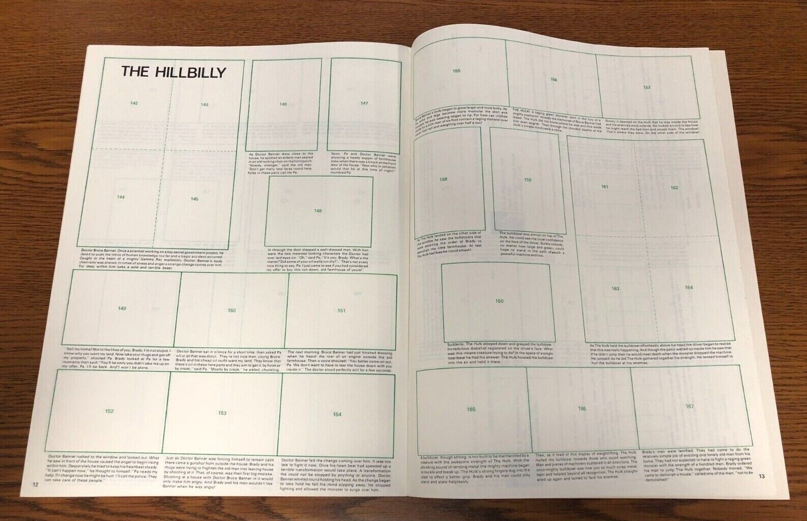 Incredible Hulk Sticker Album FN 1979 Lou Ferrigno TV Show UK magazine ...