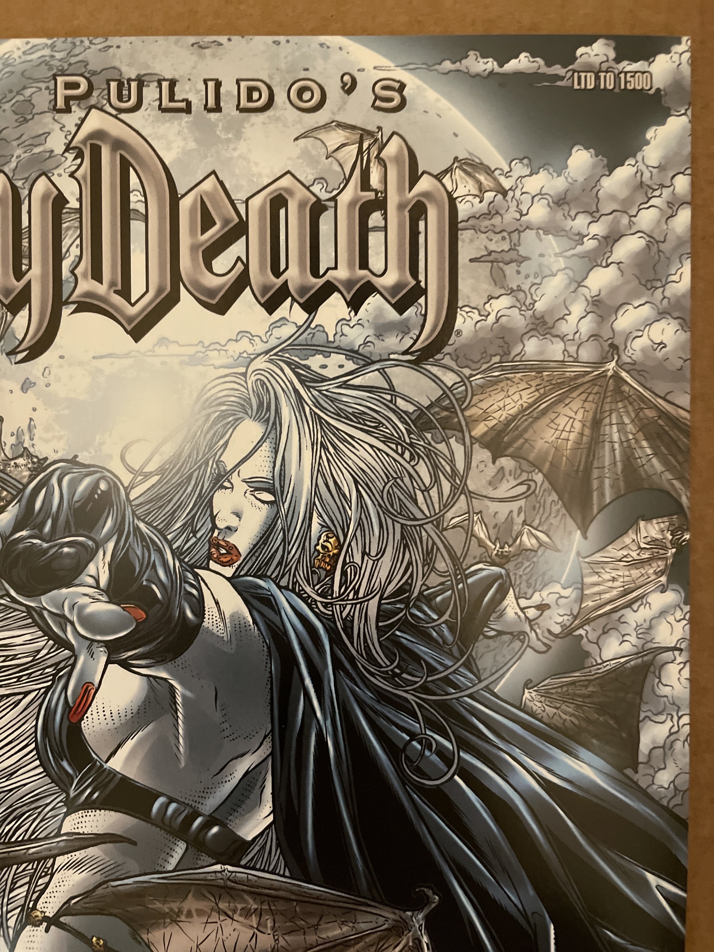 LADY DEATH #1 10th Anniversary NM/NM+ Night Flight Variant Limited 1500 ...