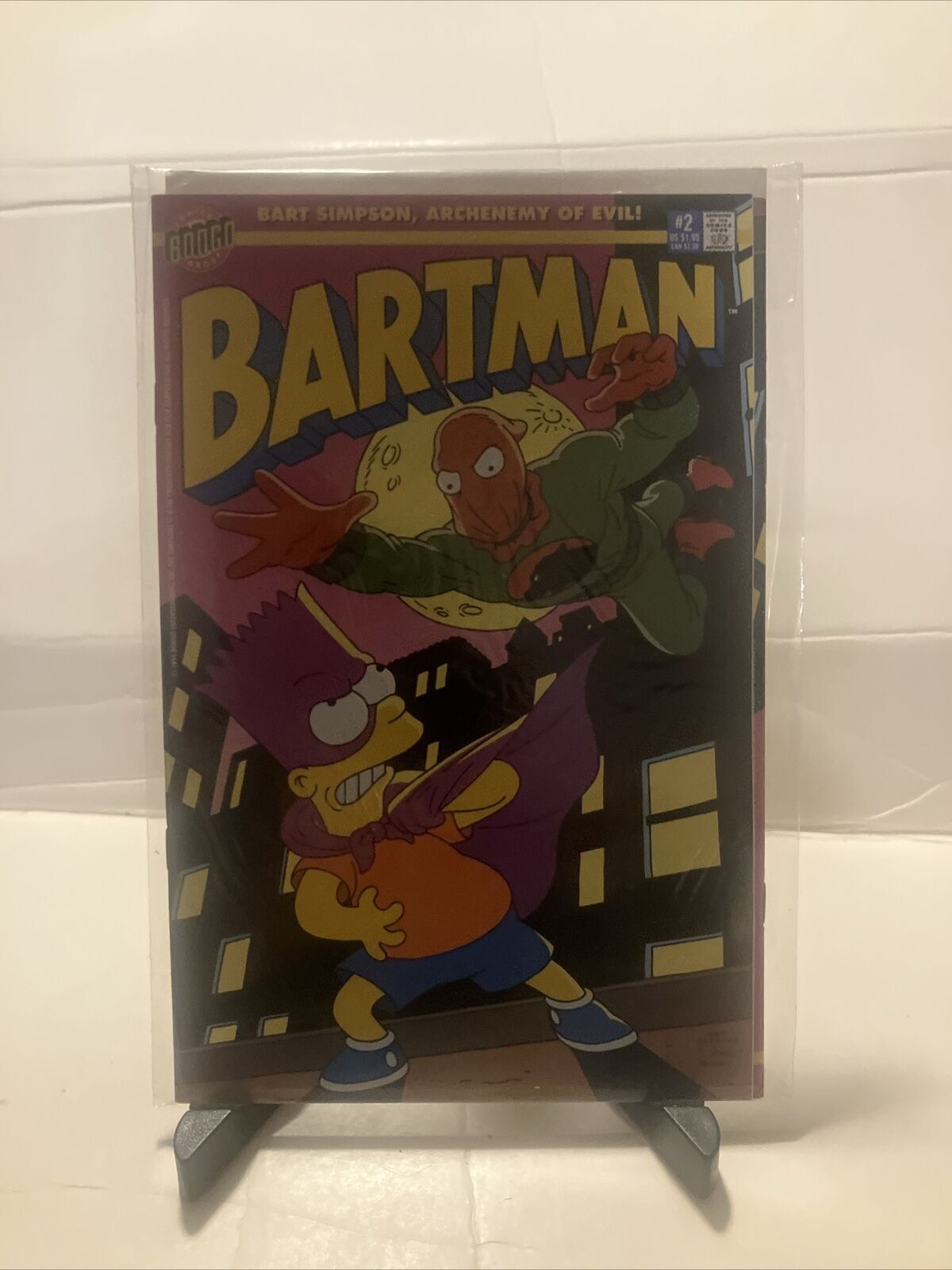 Vintage 1994 Bongo Comics The Simpsons Bartman #2 | Comic Books ...