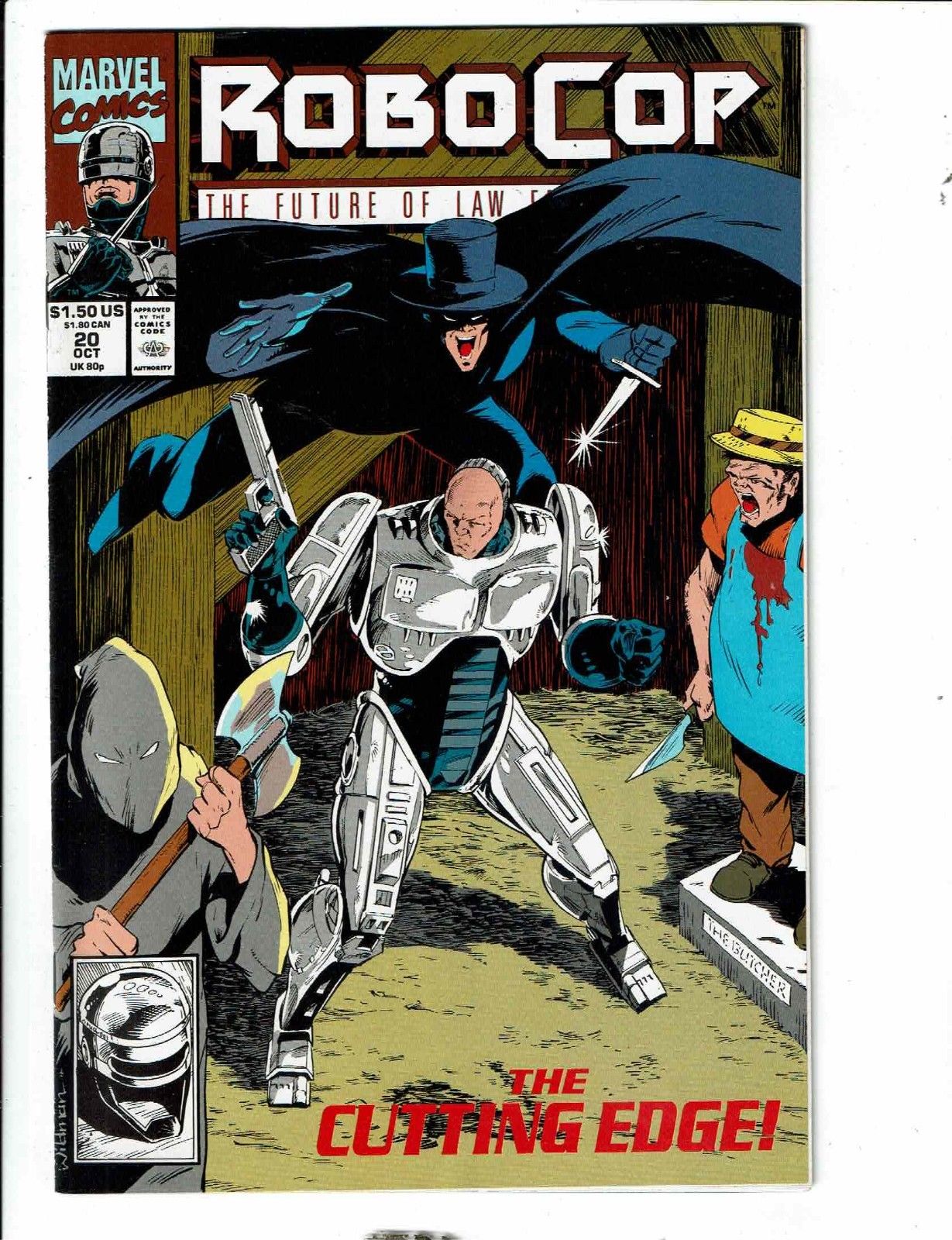 Lot Of 12 Robocop Marvel Comic Books # 12 13 14 15 16 17 18 19 20 21 22 ...