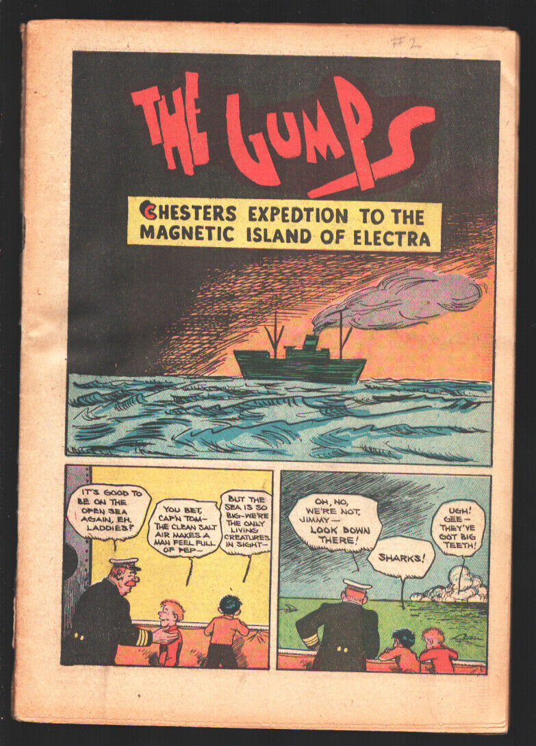 The Gumps #2 1947-Sci-fi story "The Power of Dr. Thor" by Gus Edson-No ...