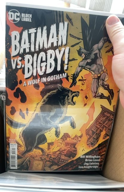 Batman vs. Bigby! A Wolf In Gotham #3 (2022) Fables | Comic Books ...