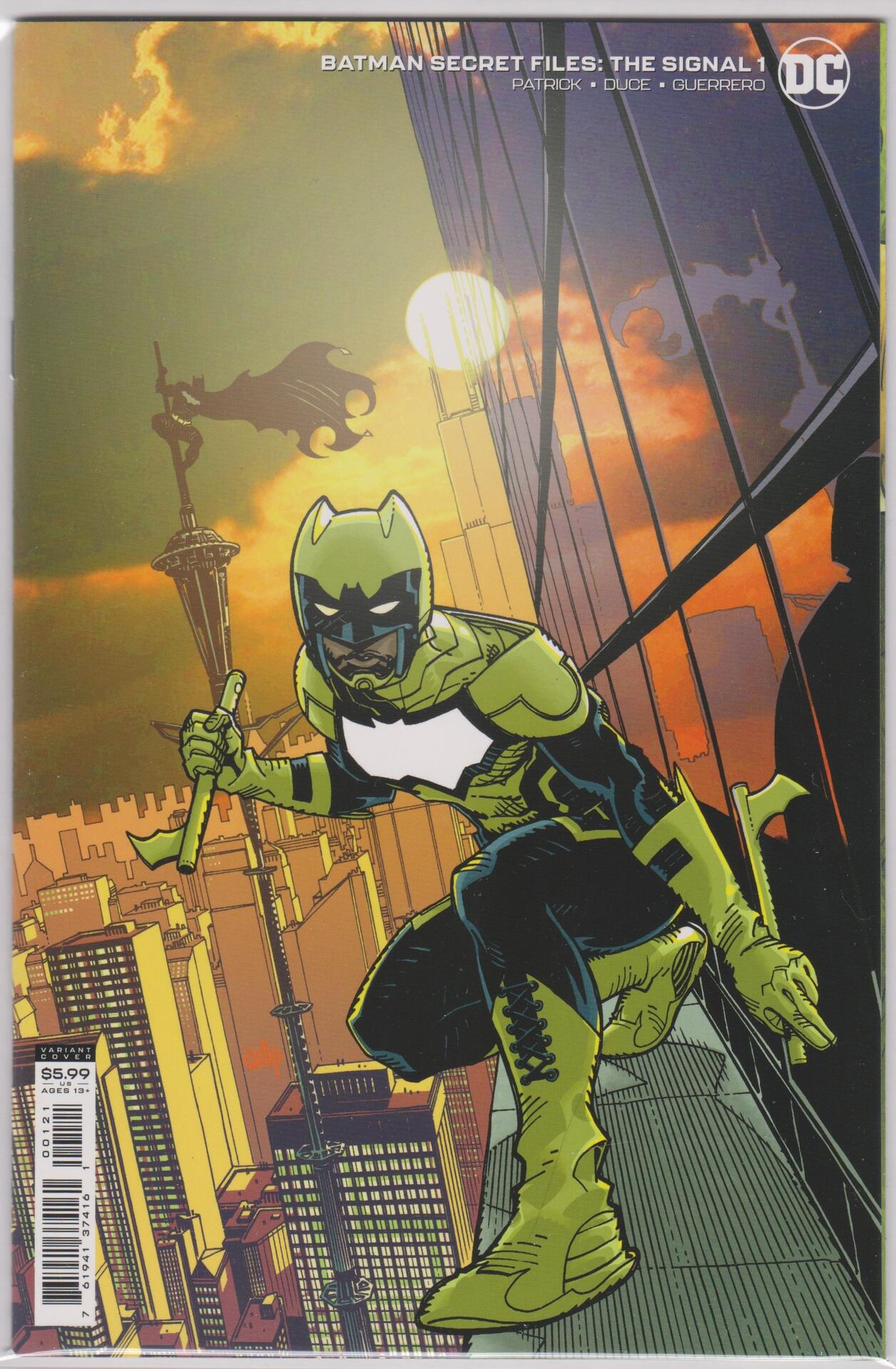 Batman: Secret Files- The Signal #1 Cully Hamner Minimal Trade Dress ...