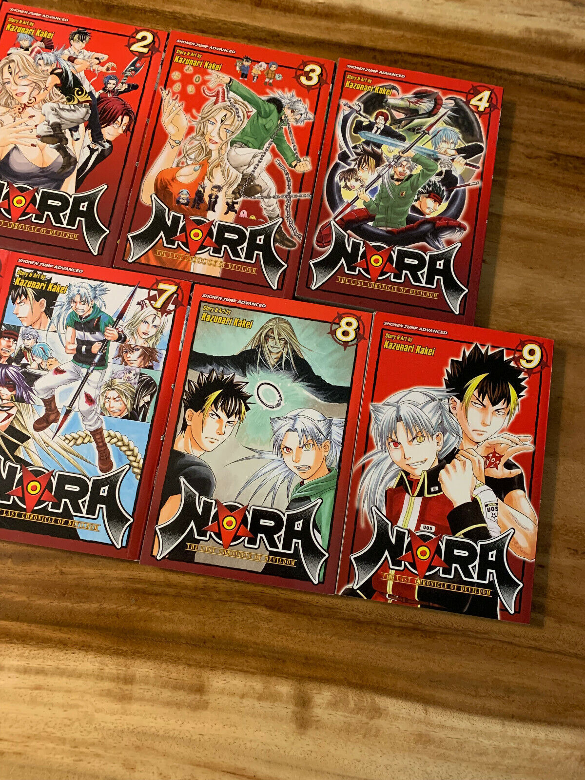 Nora Last Chronicle of Devildom VOL 1 - 9 Manga, Kazunari Kakei, Shonen Jump | Comic Books ...
