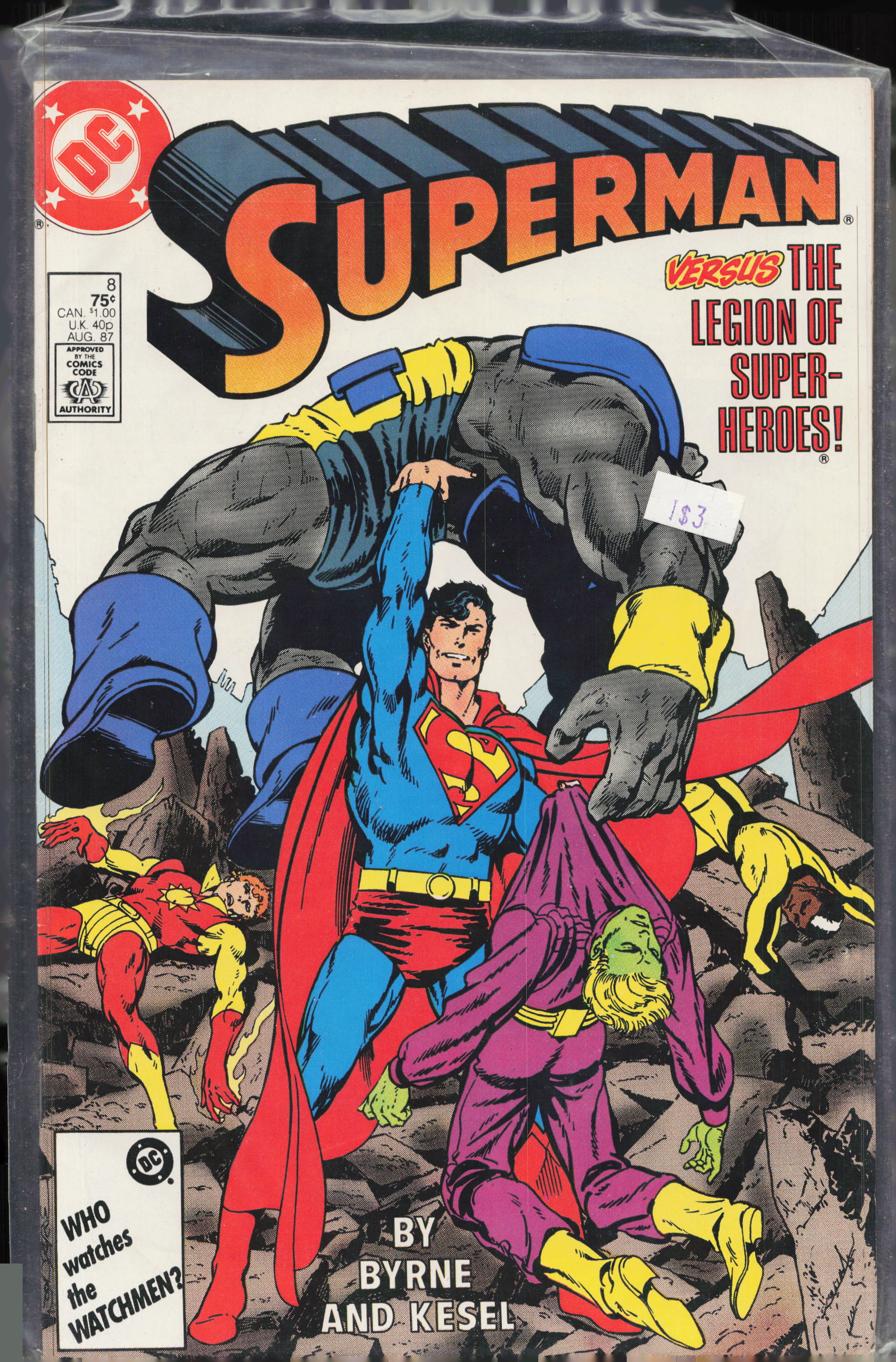 Superman #8 (1987) Superman | Comic Books - Copper Age, DC Comics ...