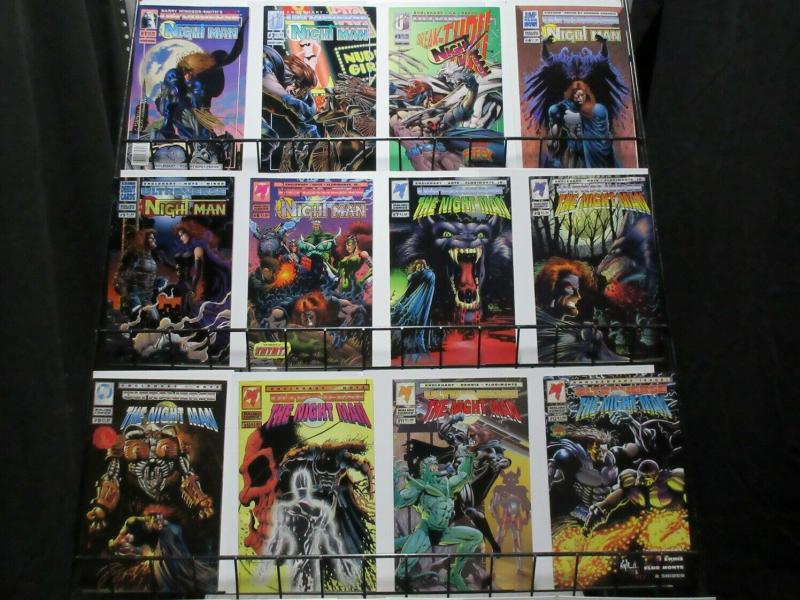 NIGHT MAN 1-23,Annual 1 The Complete Series! | Comic Books - Modern Age ...