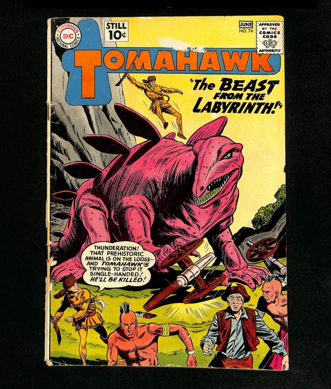 Tomahawk #74 | Comic Books - Silver Age, DC Comics, Tomahawk, Westerns ...