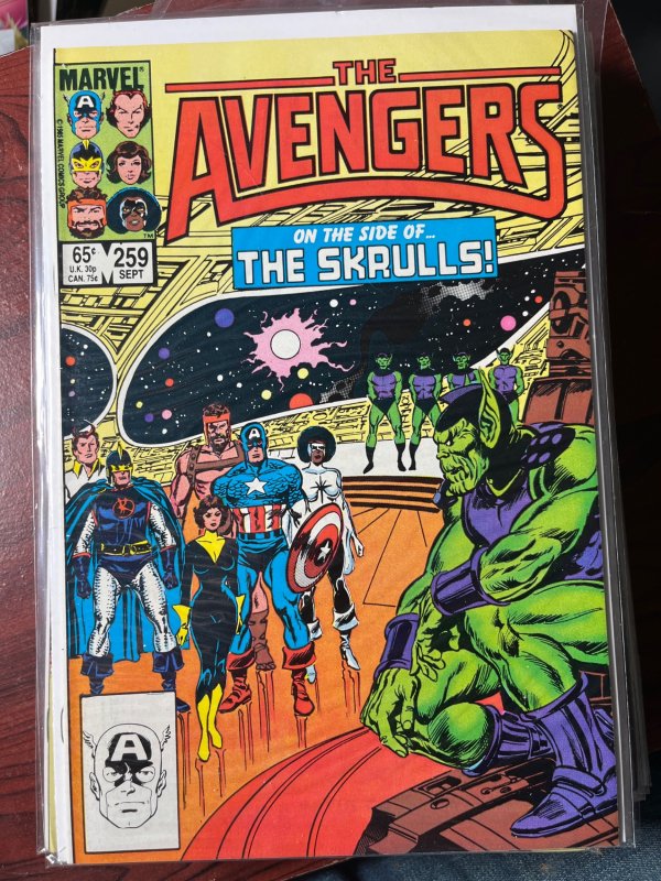 The Avengers #259 (1985) | Comic Books - Copper Age, Marvel / HipComic