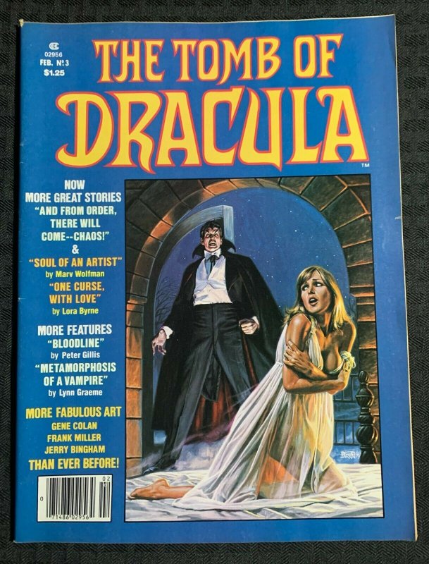 1980 TOMB OF DRACULA Magazine #3 FN+ 6.5 Gene Colan / Bob Larkin Cover ...