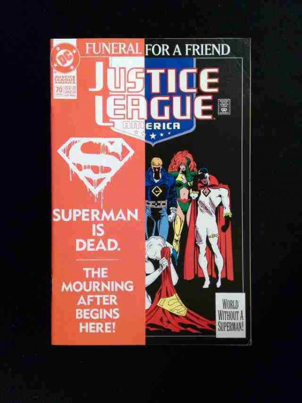Justice League America #70D DC Comics 1993 VF+ VARIANT COVER | Comic ...