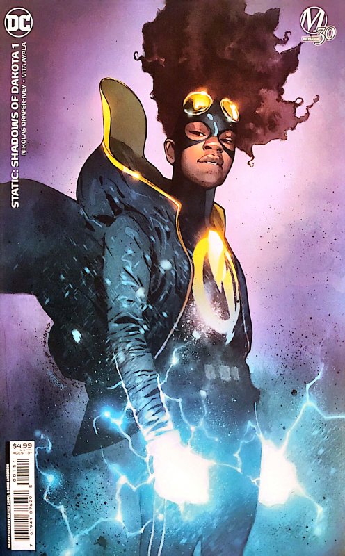 Static Shock Comic Cover