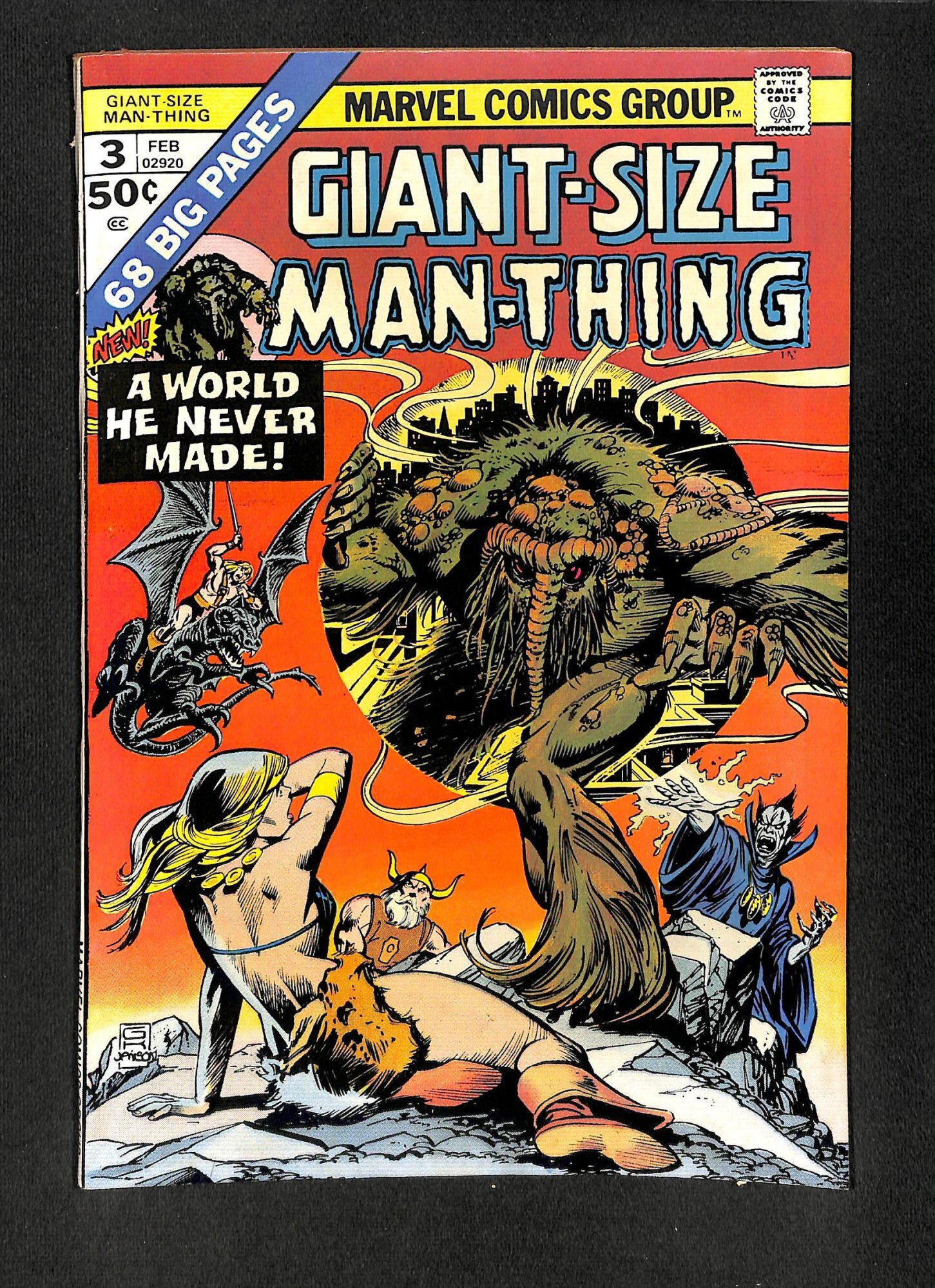 Giant-Size Man-Thing #3 | Full Runs & Sets, Marvel, Man-Thing / HipComic