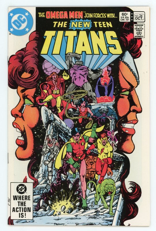 New Teen Titans #24 (1980 v1) George Pérez Omega Men Superman NM ...