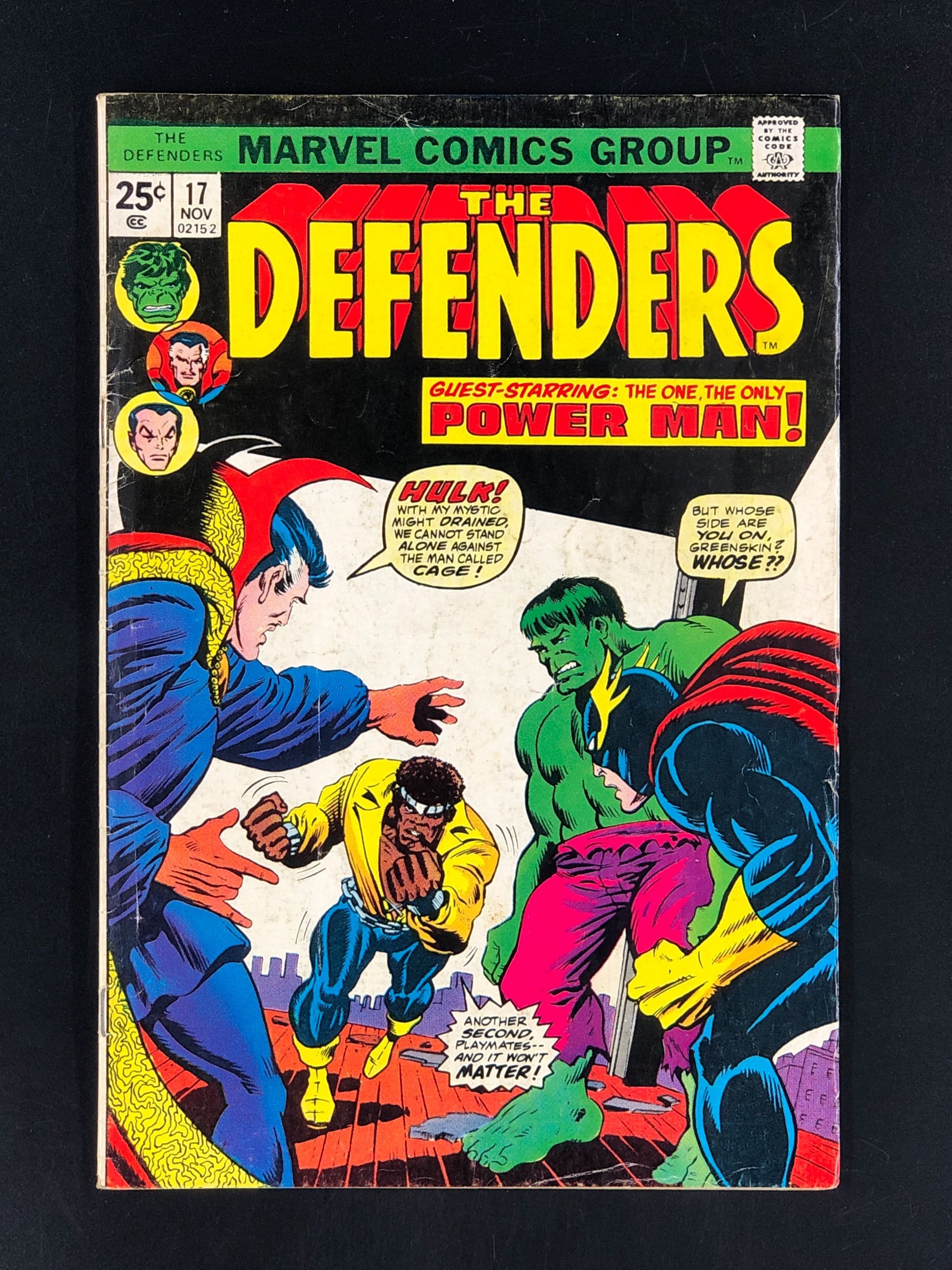 The Defenders #17 (1974) 1st Team Appearance of the Wrecking Crew ...