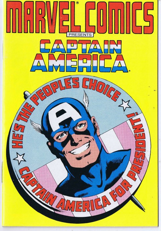 Captain America ORIGINAL Vintage 1987 Mini Comic Book | Comic Books ...