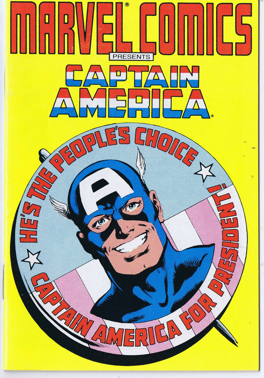 Captain America ORIGINAL Vintage 1987 Mini Comic Book | Comic Books ...