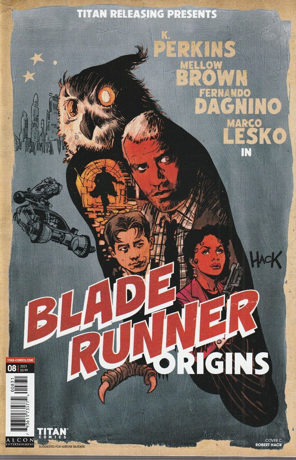 Blade Runner Origins # 8 Cover A NM Titan Comics [V1] | International ...