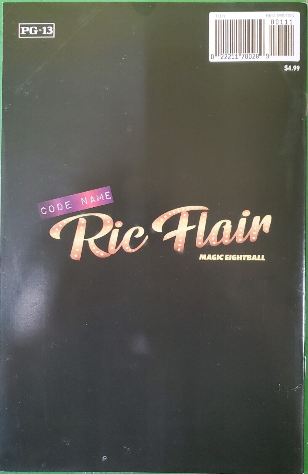 Code Name: Ric Flair Magic Eightball #1 VHS Variant 2023 Scout Comics ...