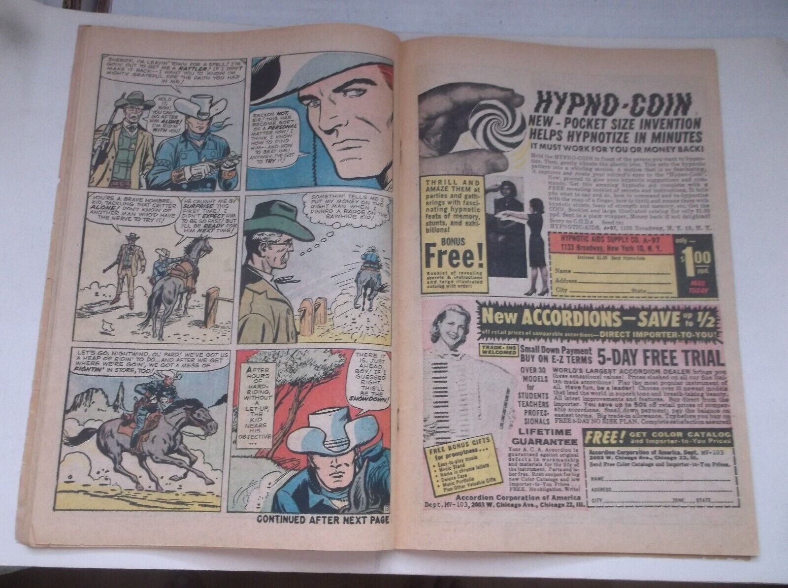 Marvel: Rawhide KID #37, the KID VS the Rattler, Scarce Early Silver ...