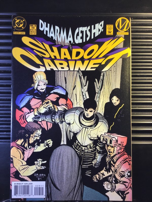 Shadow Cabinet #9 (1995) DC Milestone Comic | Comic Books - Modern Age ...