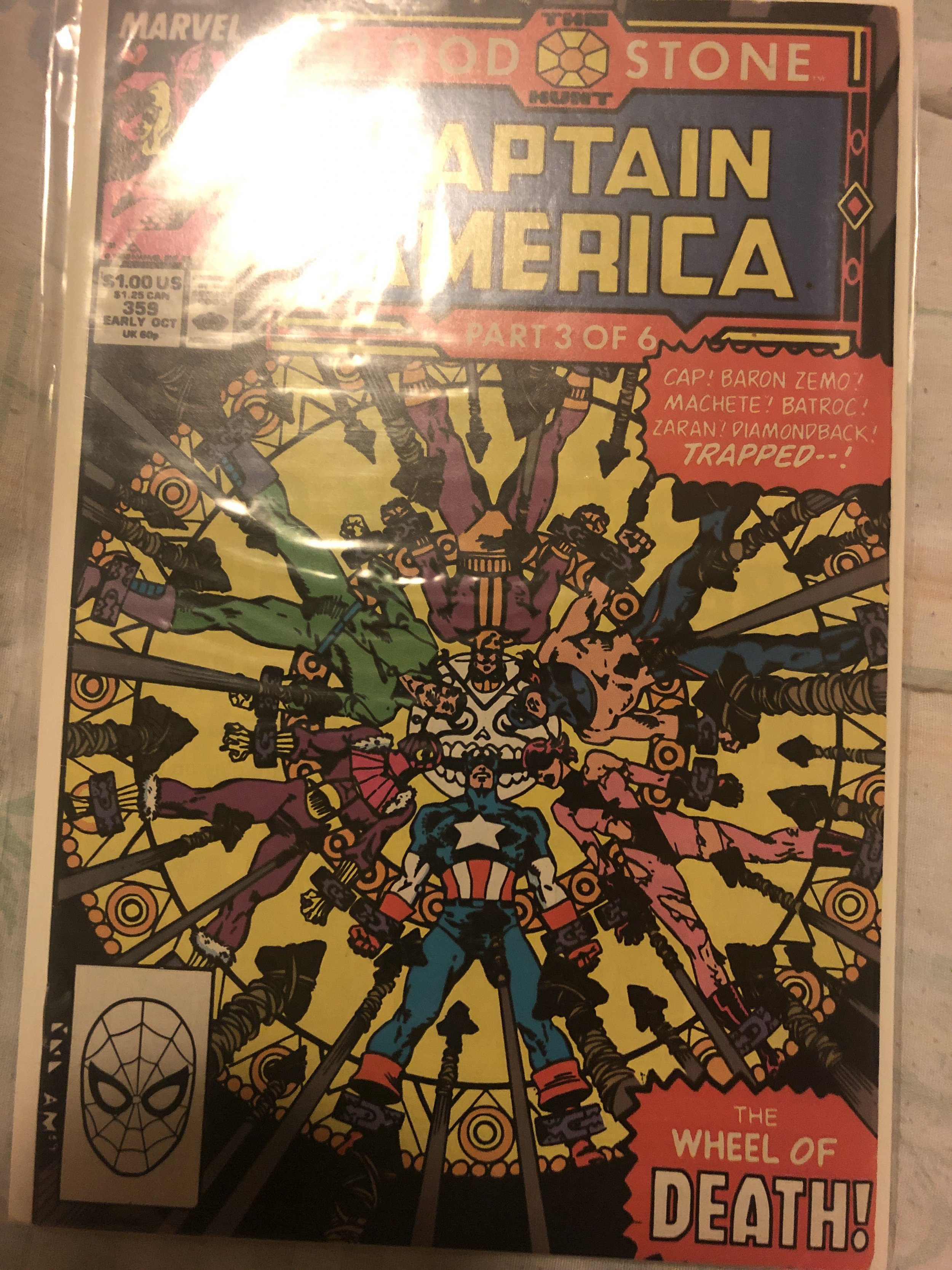 Captain America 360 & 361 2 books first cameo and appearance of ...