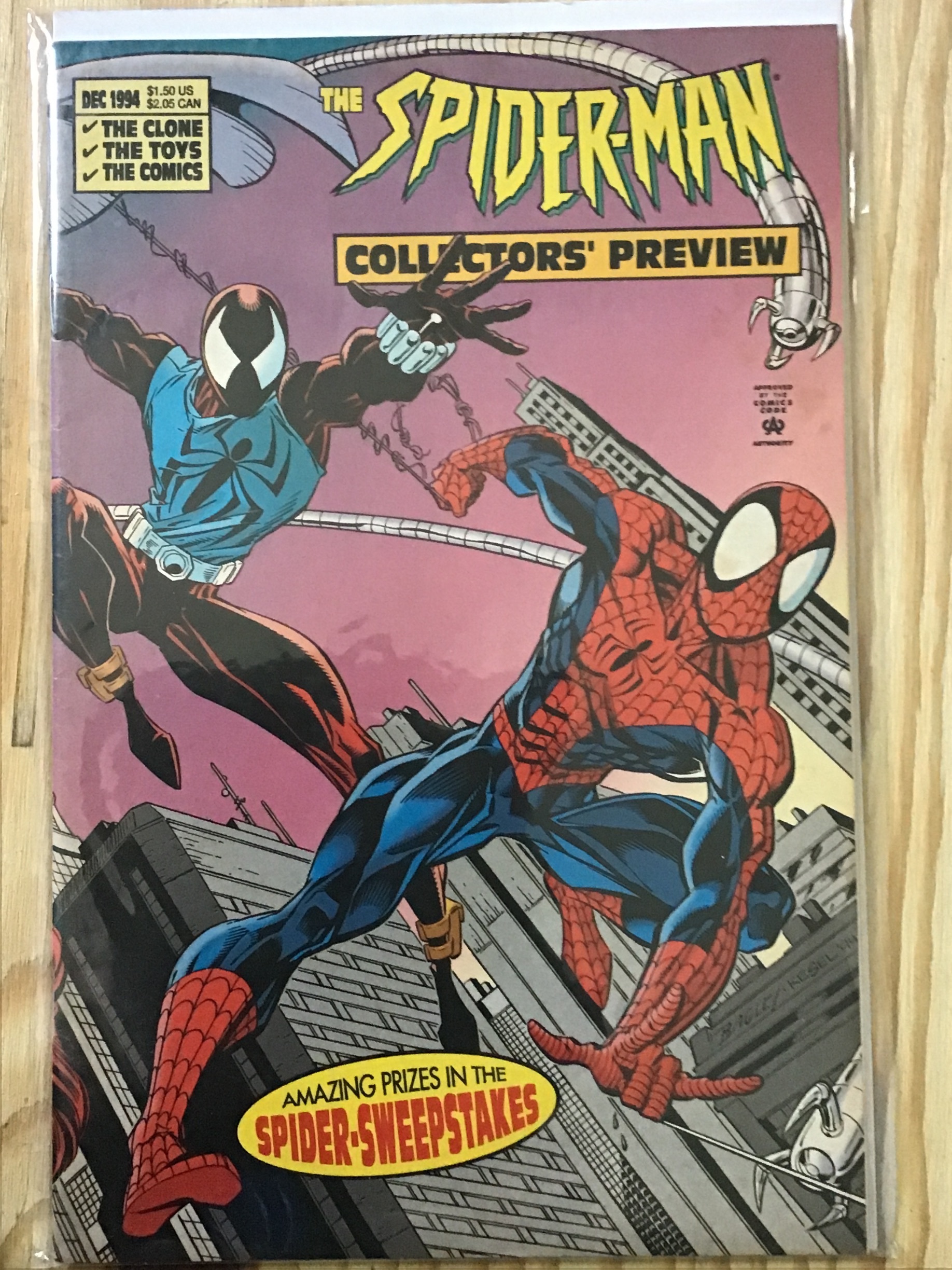 Spider-Man Collectors' Preview (1994) | Comic Books - Modern Age ...