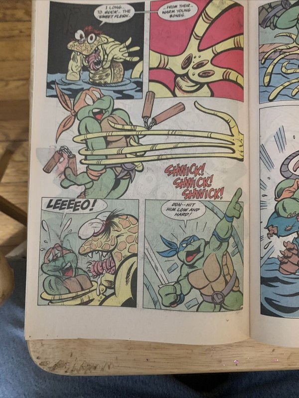 Teenage Mutant Ninja Turtles Adventures #10 MAY 1990 Archie 4 Printing ...