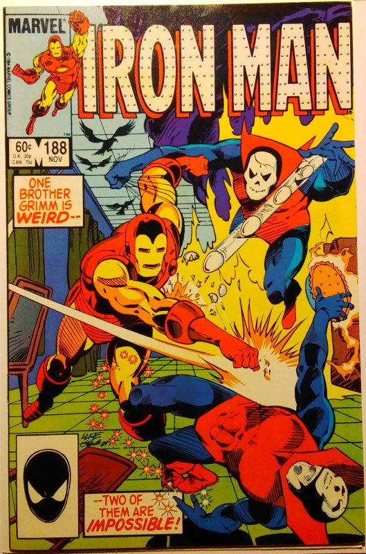 Iron Man 188 1984 Comic Books Copper Age Marvel Hipcomic