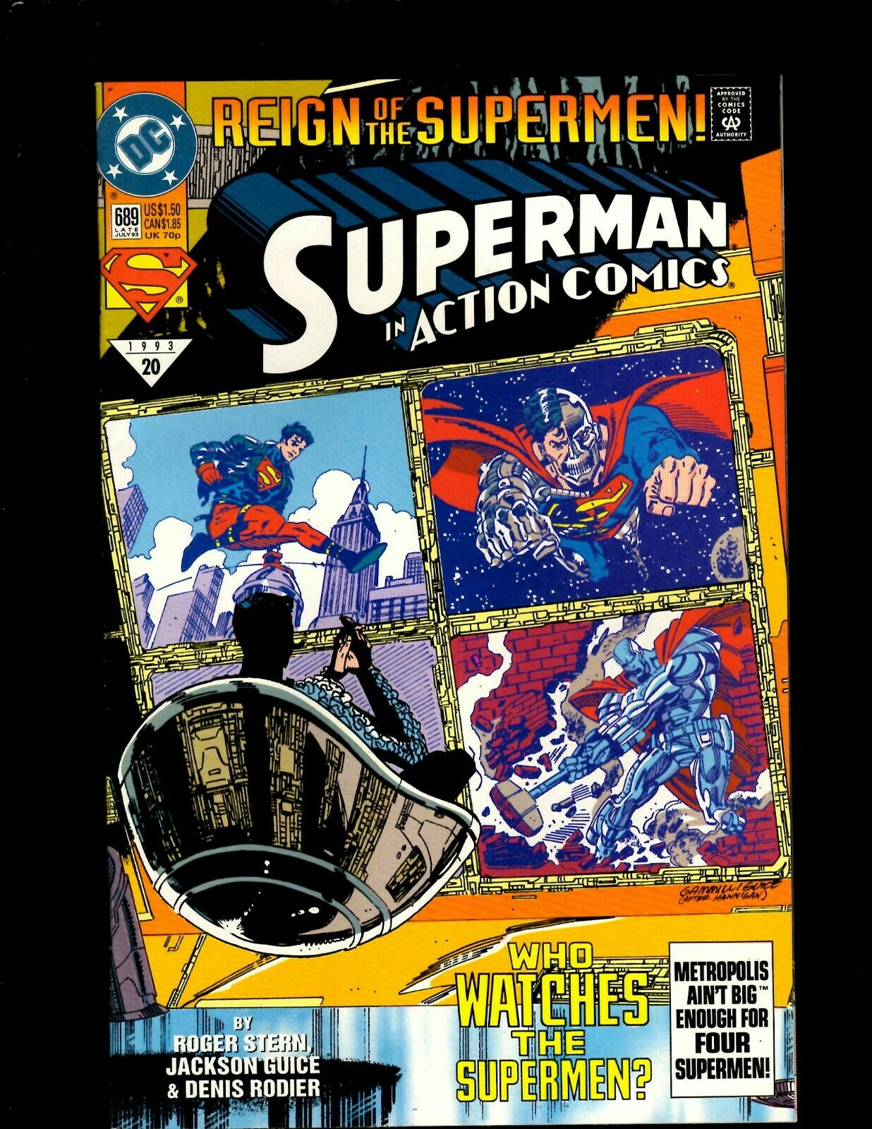 11 Action Comics DC Comic Books 686 687 687 688 689 689 691 692 693 694 ...