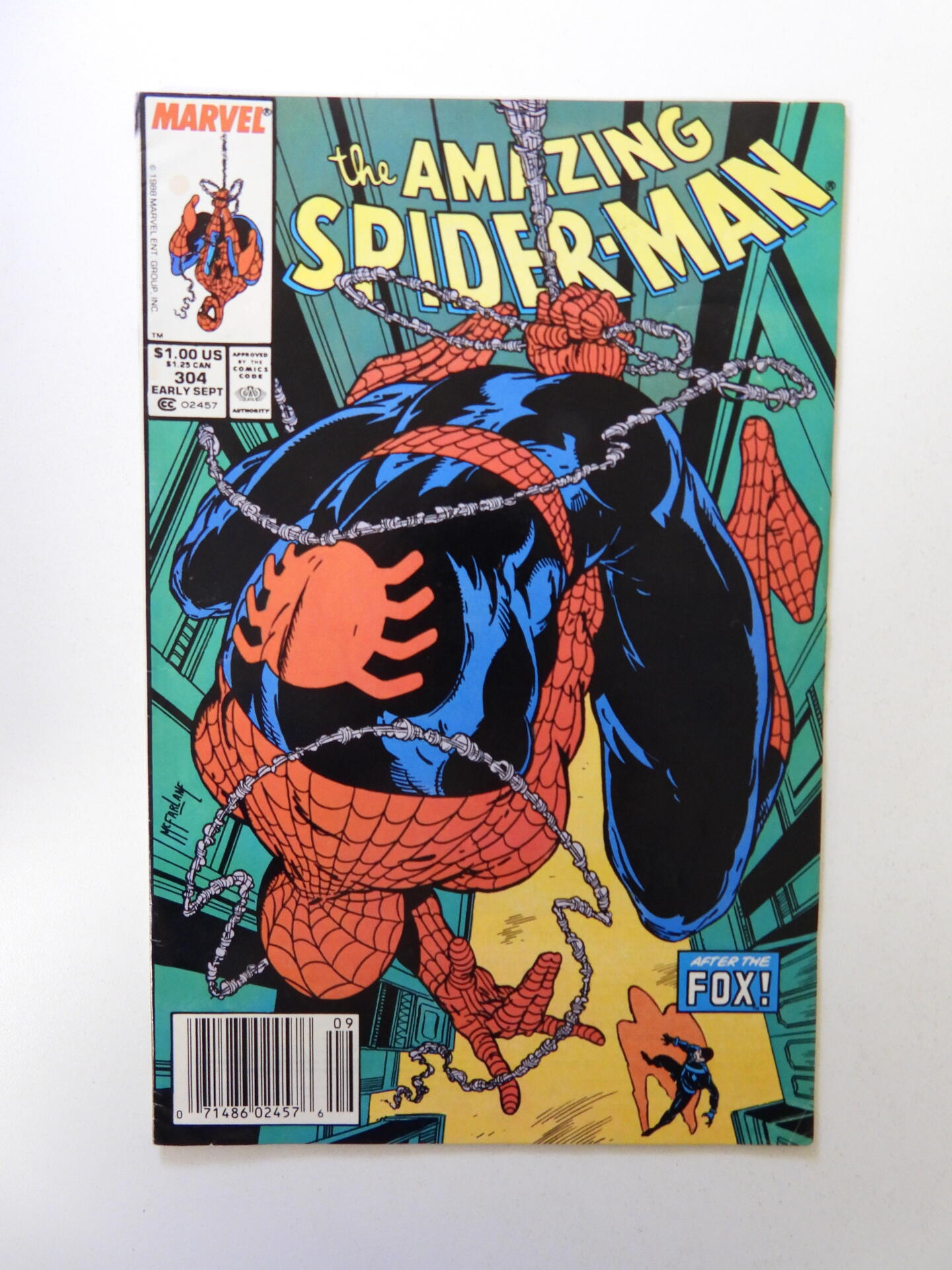 The Amazing Spider-Man #304 Newsstand Edition (1988) FN condition ...