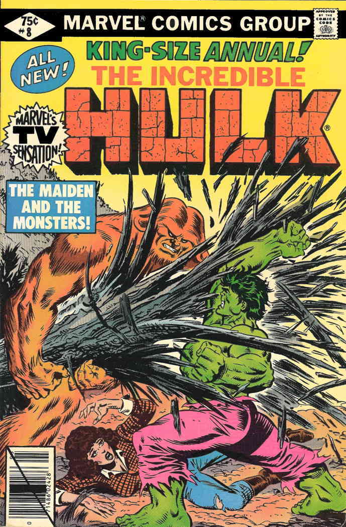 Incredible Hulk, The Annual #8 FN ; Marvel | Sasquatch | Comic Books ...